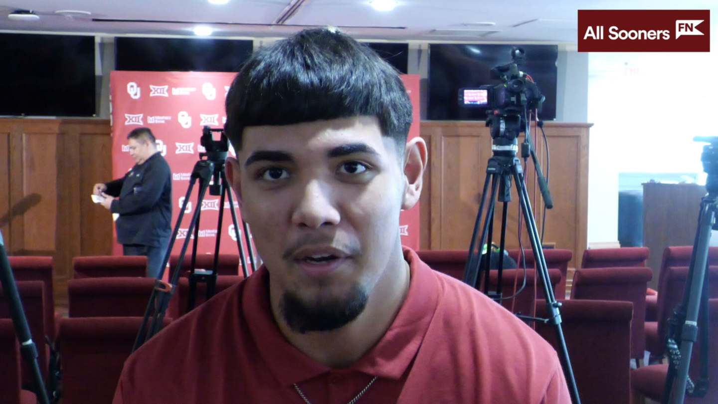 WATCH: Oklahoma WR Ivan Carreon Spring Media Day - Sports Illustrated ...