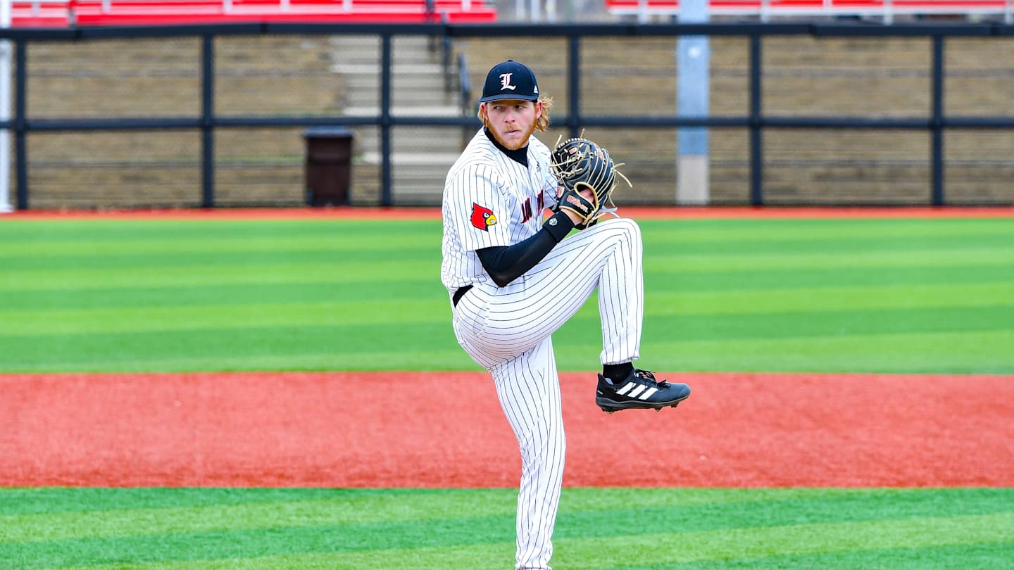 Webster, Louisville Baseball Take Down Northwestern to Clinch Series ...