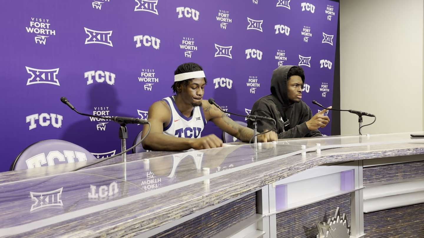 WATCH! Emanuel Miller and Ernest Udeh Jr. Talk TCU Loss to UCF - Sports ...