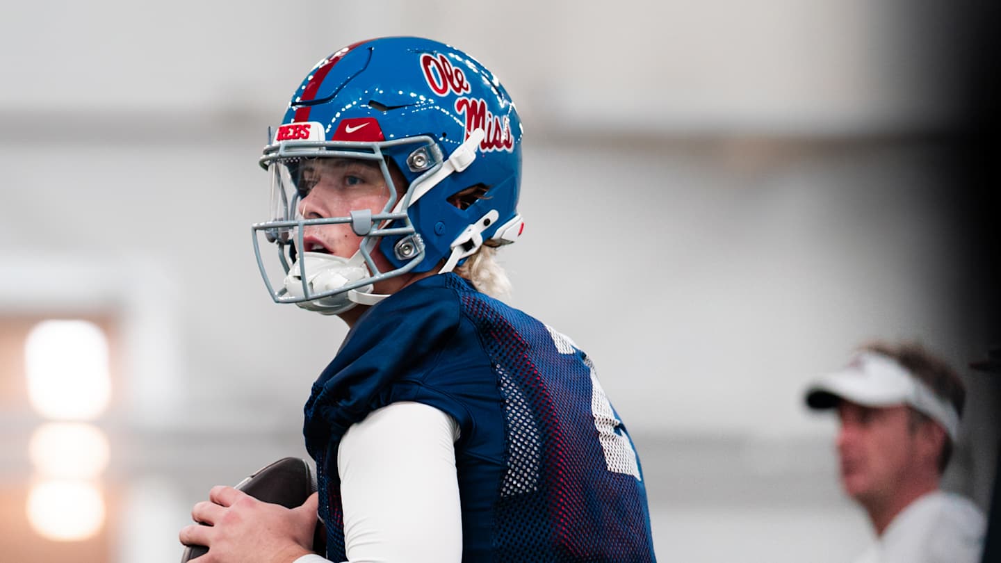 LOOK: Lane Kiffin, Ole Miss Rebels Football Hold Successful Opening ...