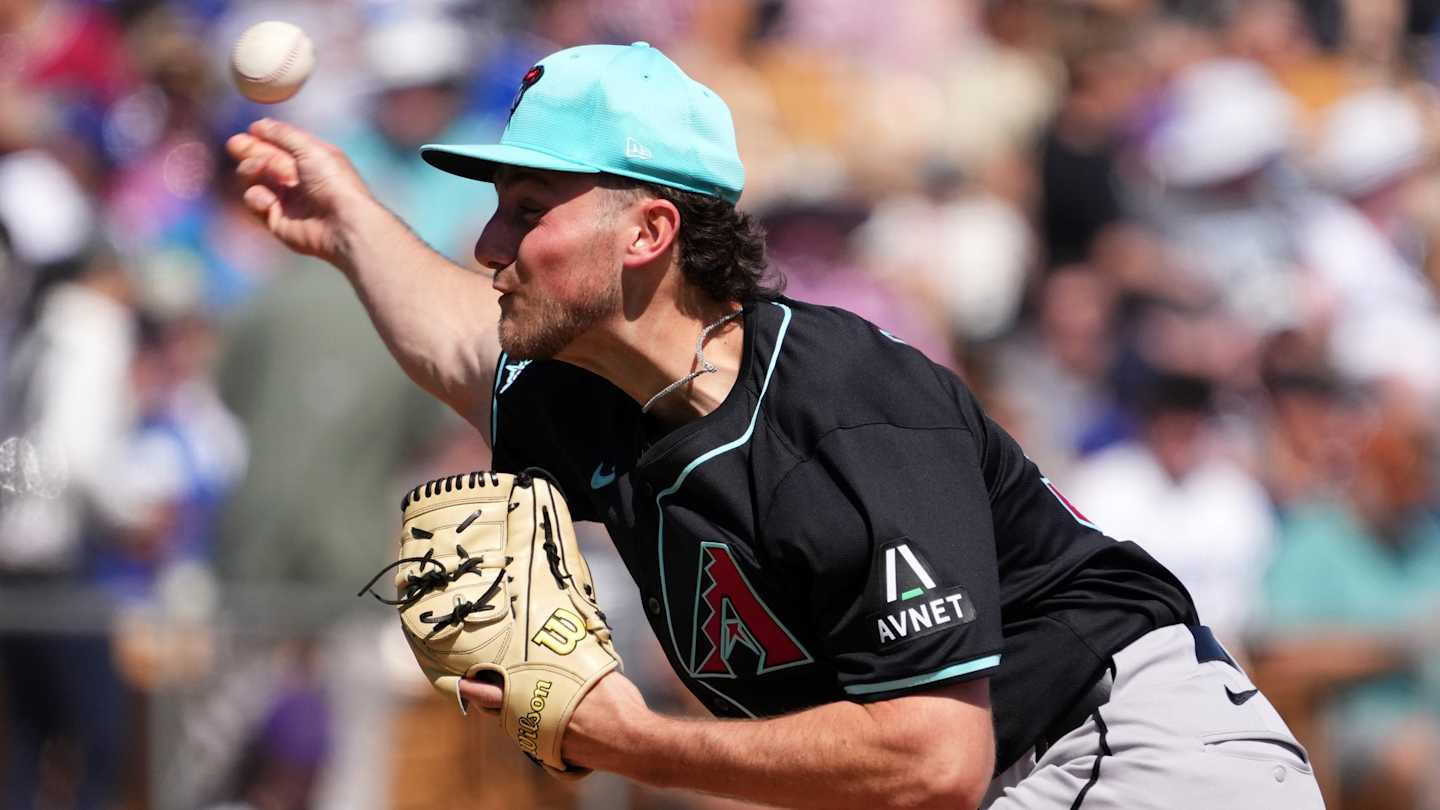 Brandon Pfaadt Takes on Brewers as He Works Towards Season - Sports ...