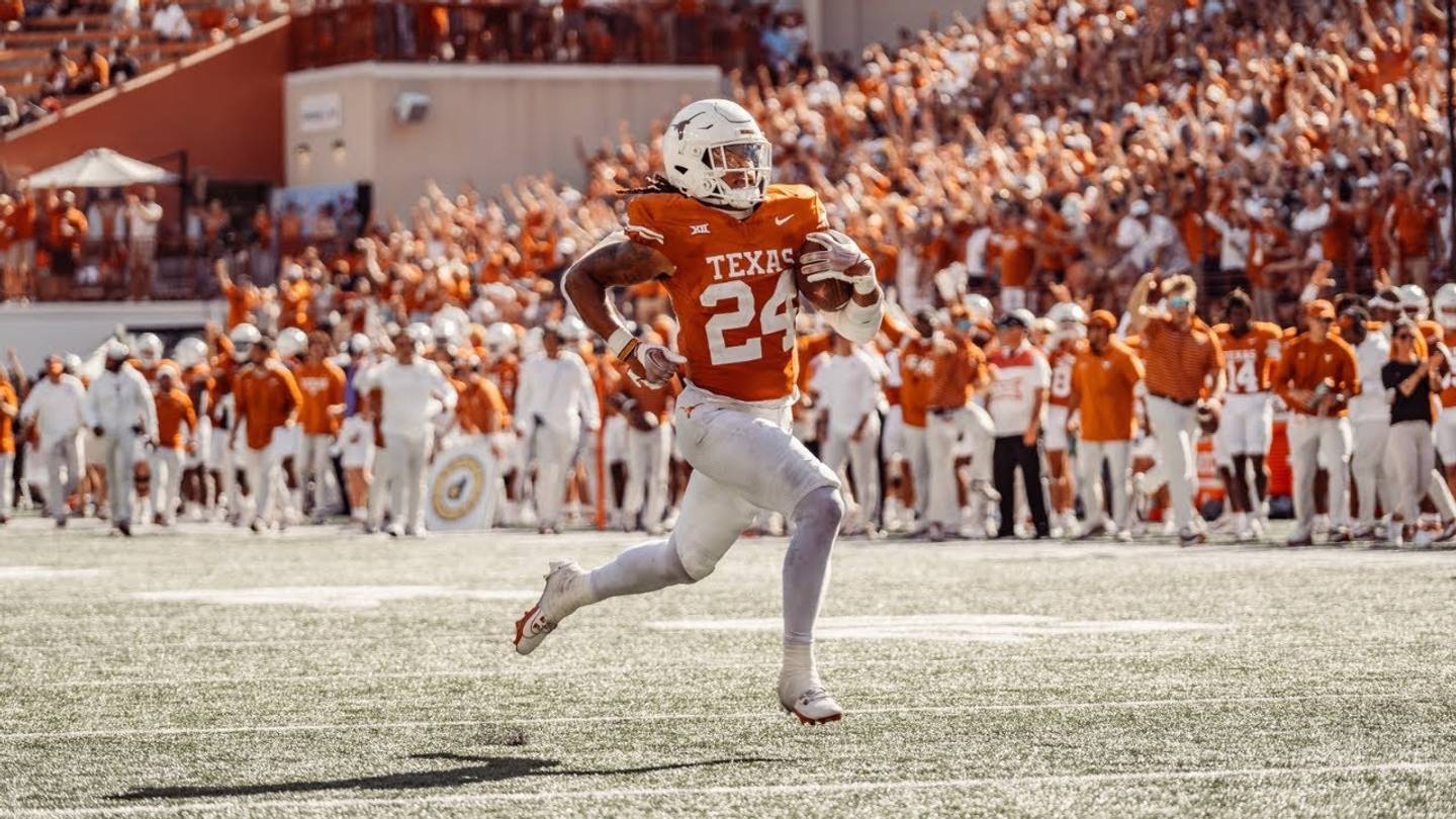 Baltimore Ravens Draft Prospect: Texas Longhorns RB Jonathan Brooks ...