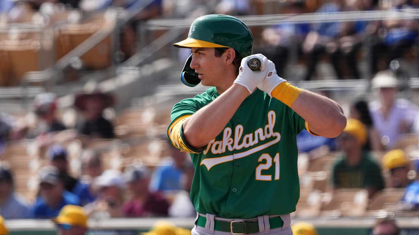 A's Tyler Soderstrom to Begin 2024 Season in Triple-A Las Vegas ...