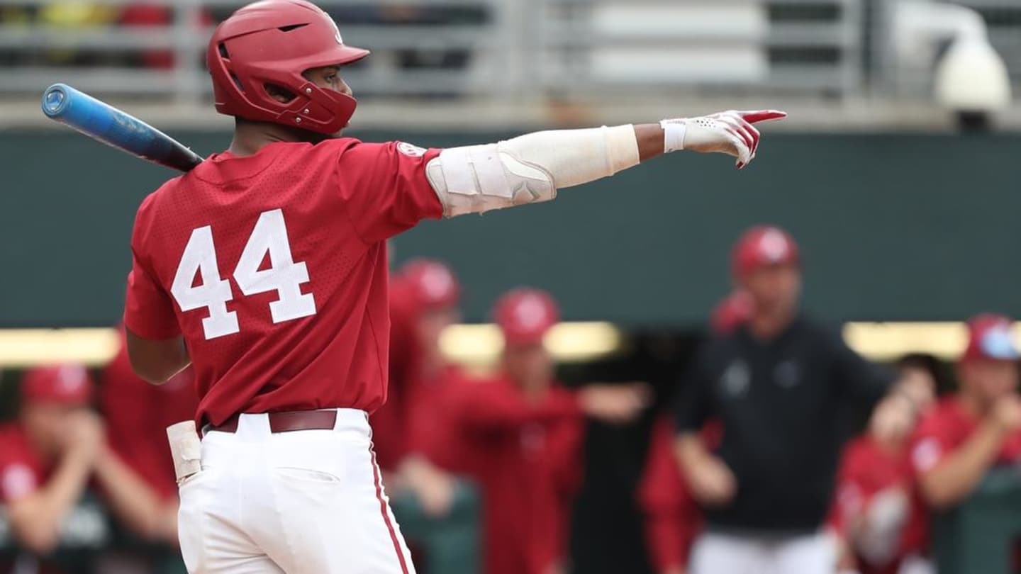 TJ McCants Stars, No. 11 Alabama Baseball Sweeps Season Series Against ...