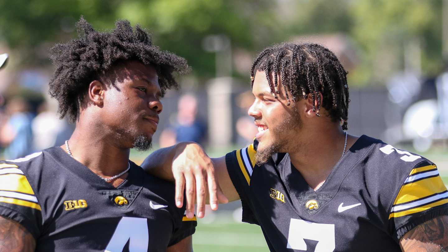 Photo Gallery: Iowa Football Media Day '23 - Sports Illustrated Iowa ...