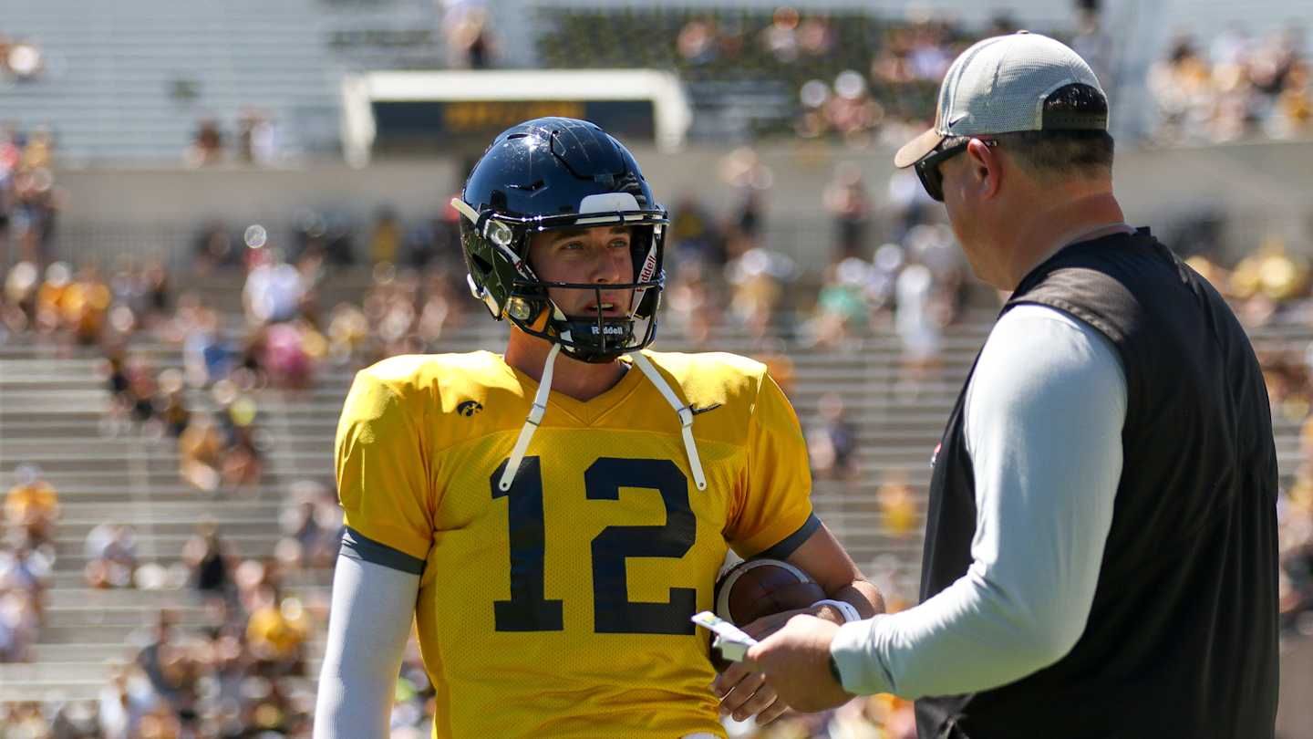 Foot Notes: Cade McNamara Still Sidelined - Sports Illustrated Iowa ...