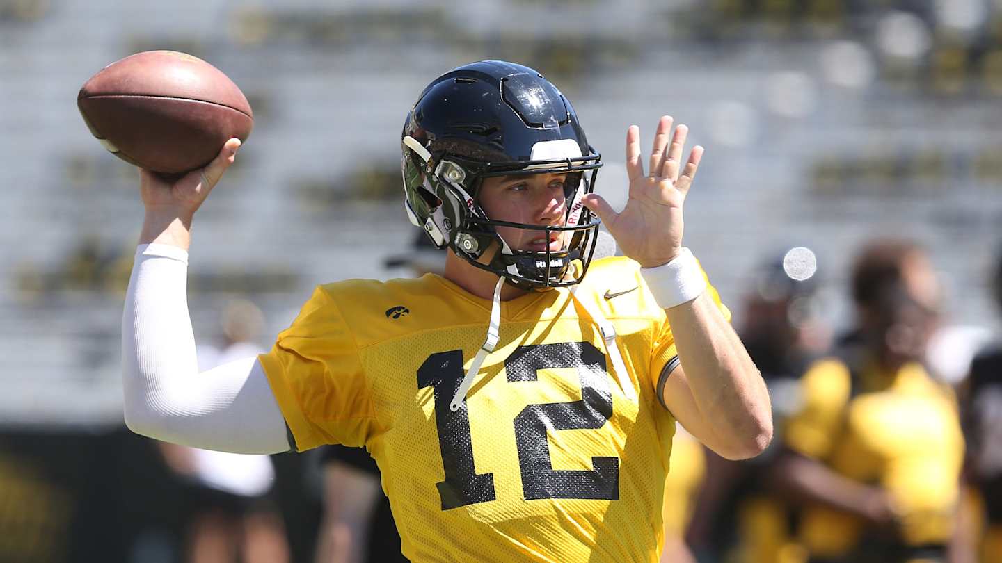 Big Ten Roundup (Aug. 13): Iowa QB Injured at Practice, Harbaugh No ...