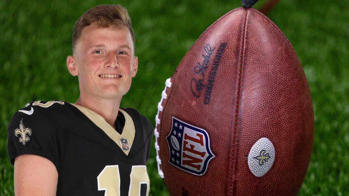 Saints Blake Grupe Hilariously 'Gets Carded' By Caesars Superdome ...