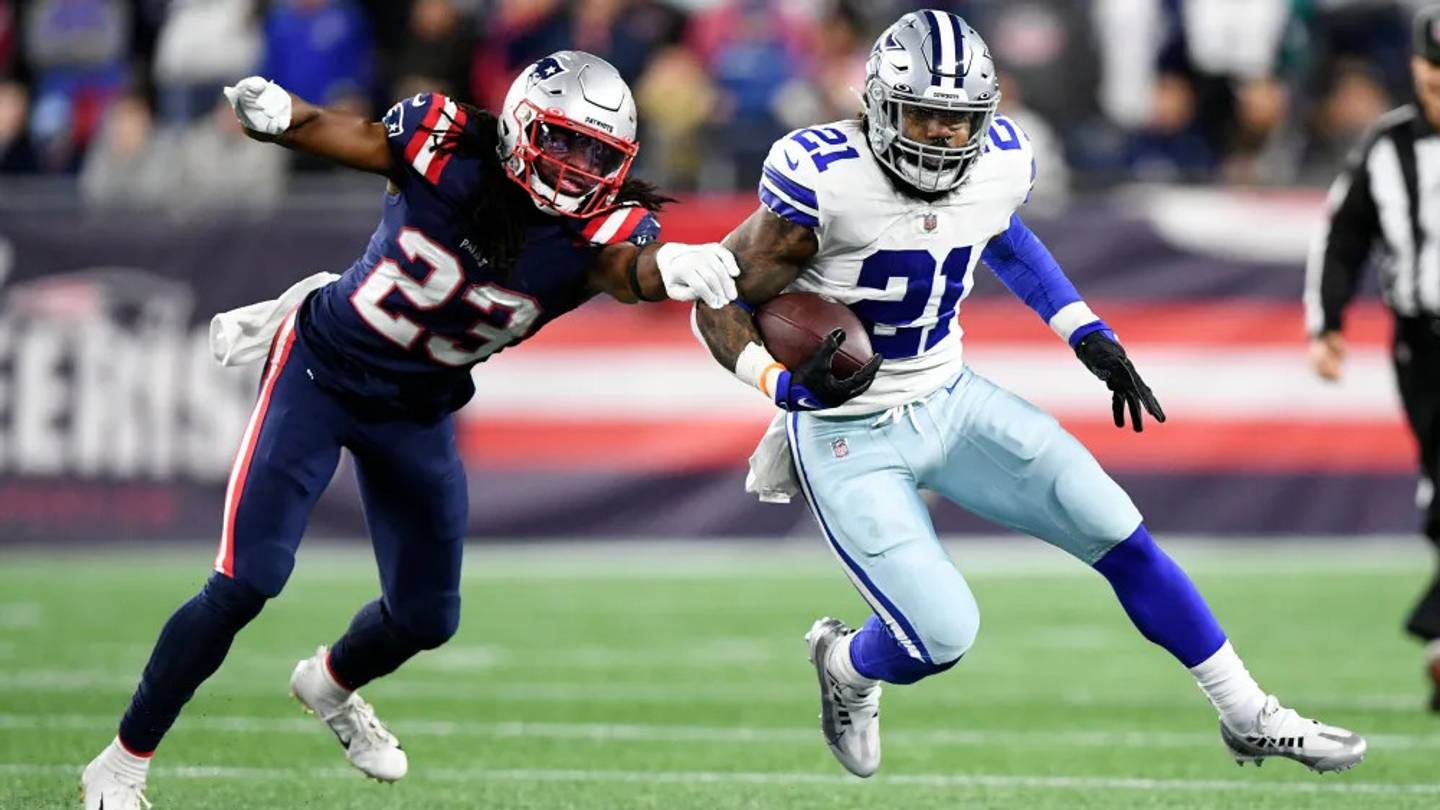 New England Patriots-Packers Joint Practices: Ezekiel Elliott in Green ...