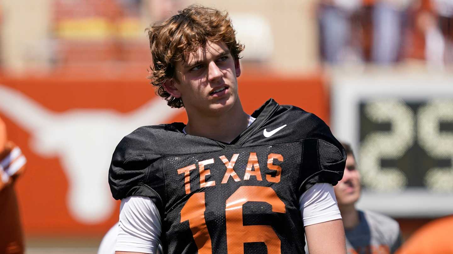 Arch Manning Reaches ‘Impressive’ Speed During Practice, Texas Coach ...