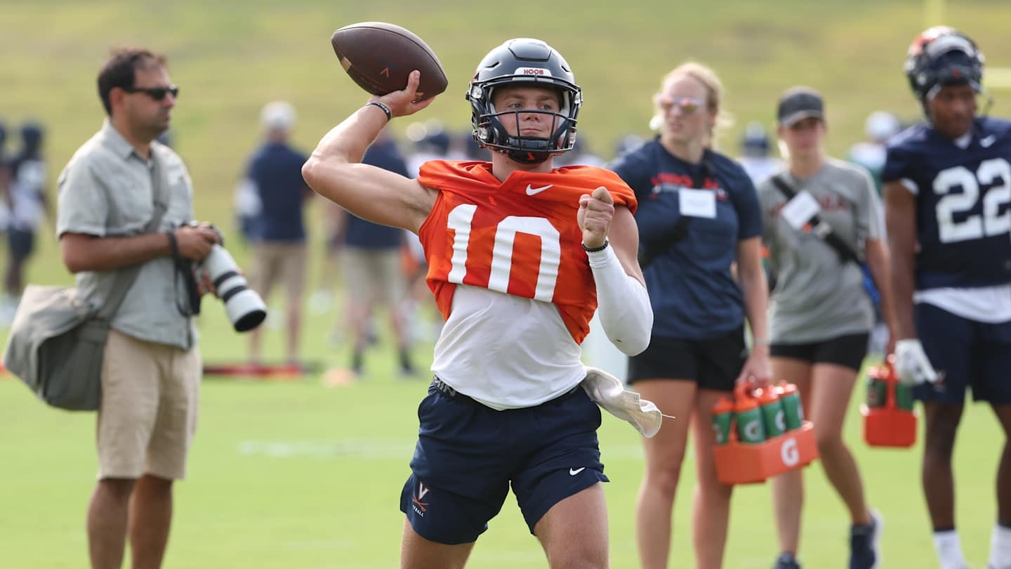 Colandrea "Pushing" Muskett in Fall Camp, Does Virginia Have a QB ...