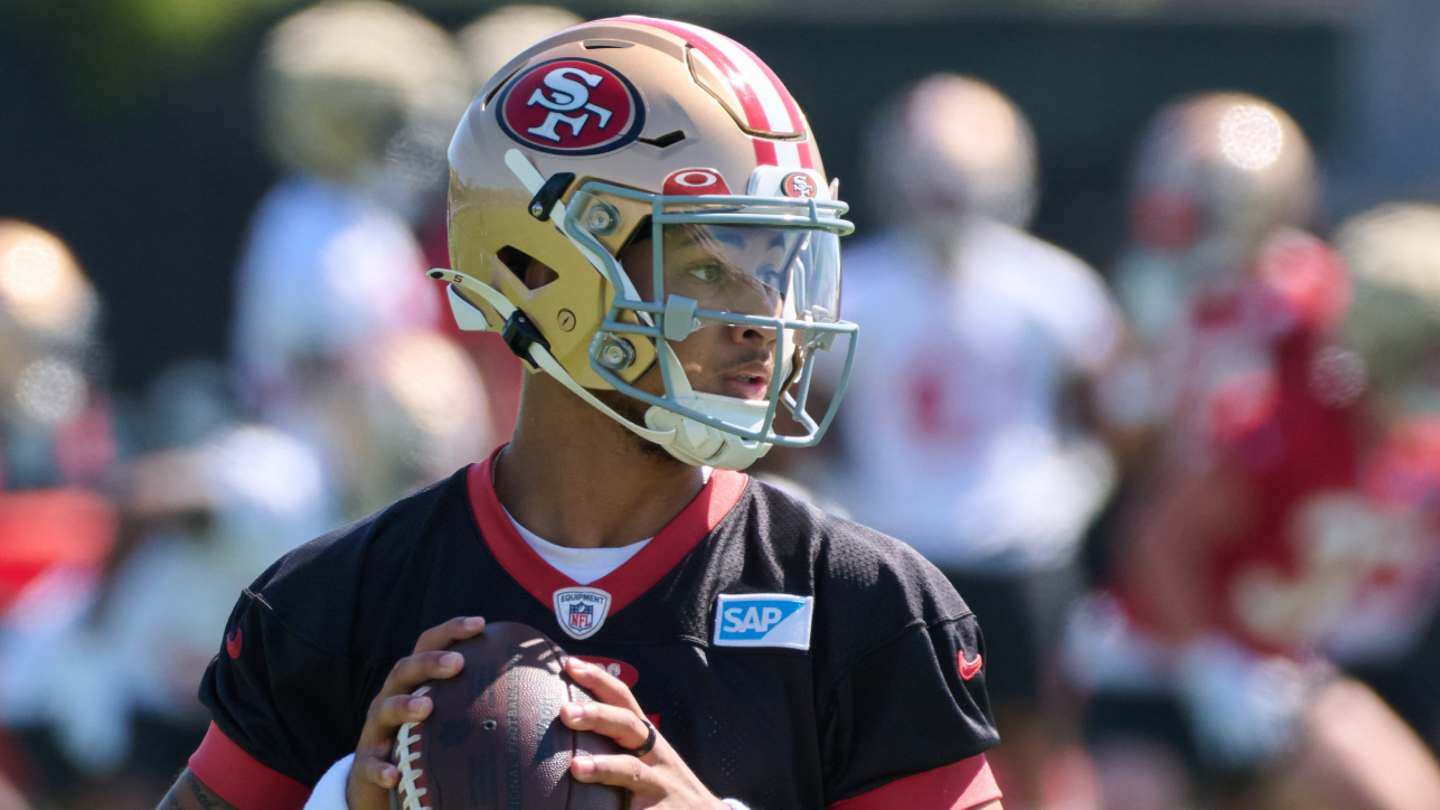 49ers Coach Kyle Shanahan Bluntly Responds to Criticism of Trey Lance ...