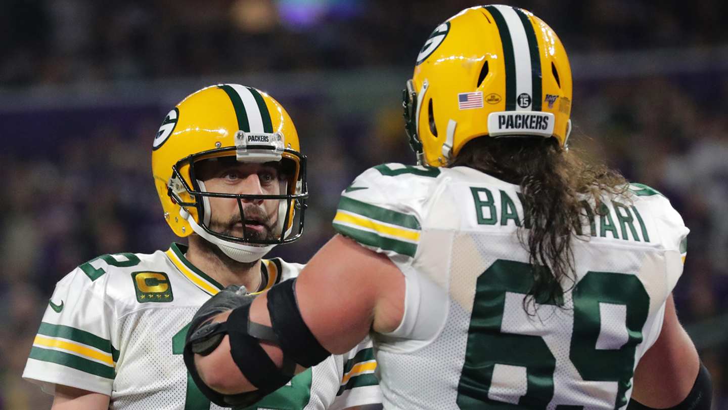 Aaron Rodgers Tags David Bakhtiari on Instagram, Driving Trade ...