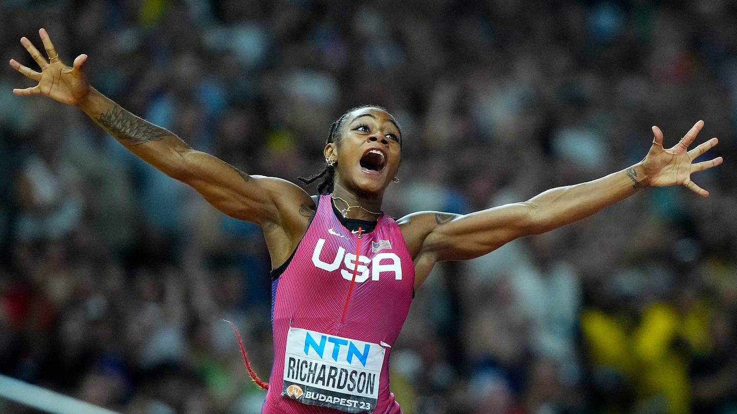 Sha’Carri Richardson Makes History in 100m World Championships Final ...