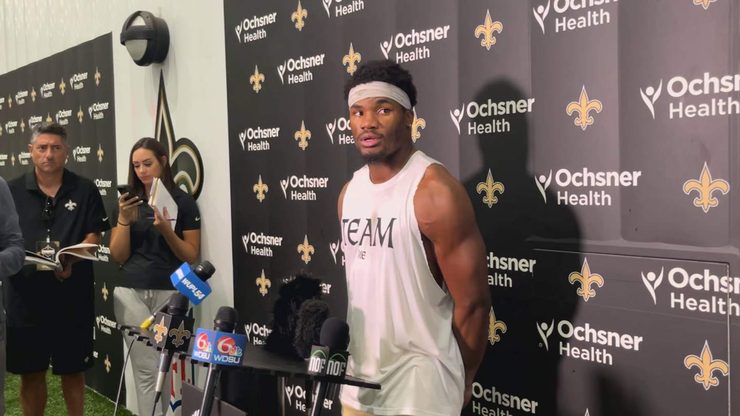 Anfernee Orji Interview - Saints Training Camp, Day 19 - Sports ...