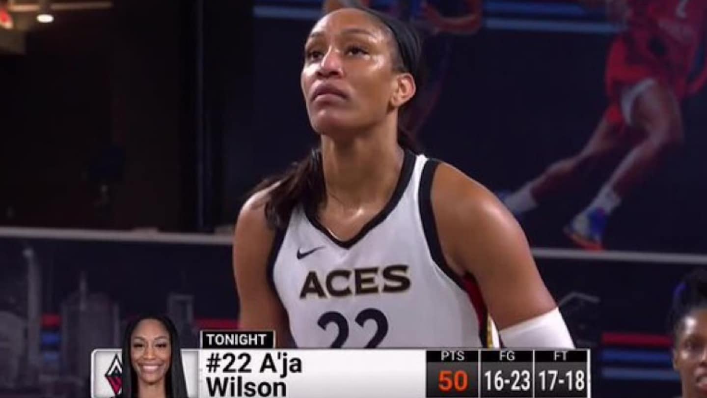A’ja Wilson ties WNBA single-game scoring record - Sports Illustrated