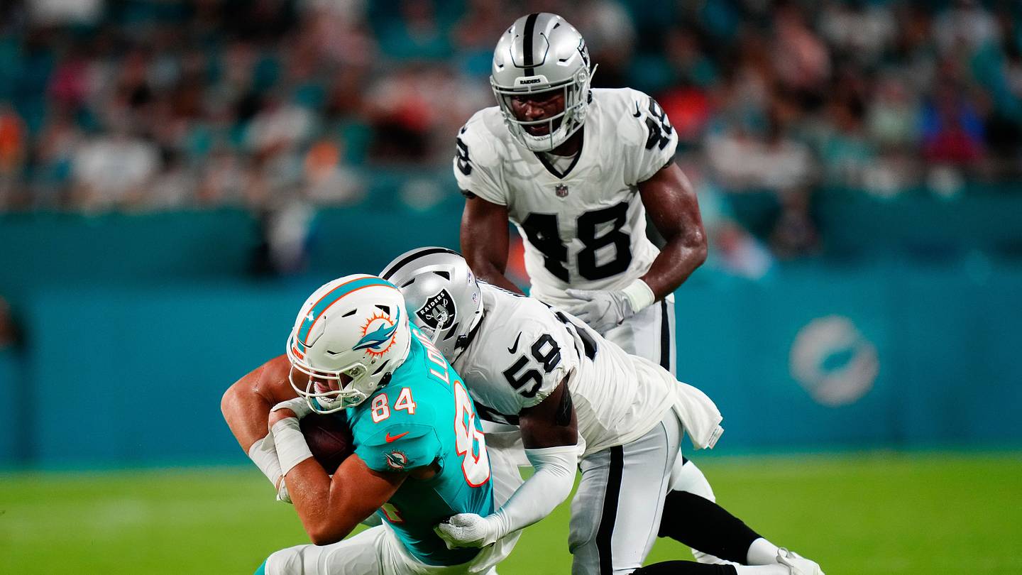 Las Vegas Raiders hurting for young linebacker Darien Butler - Sports ...