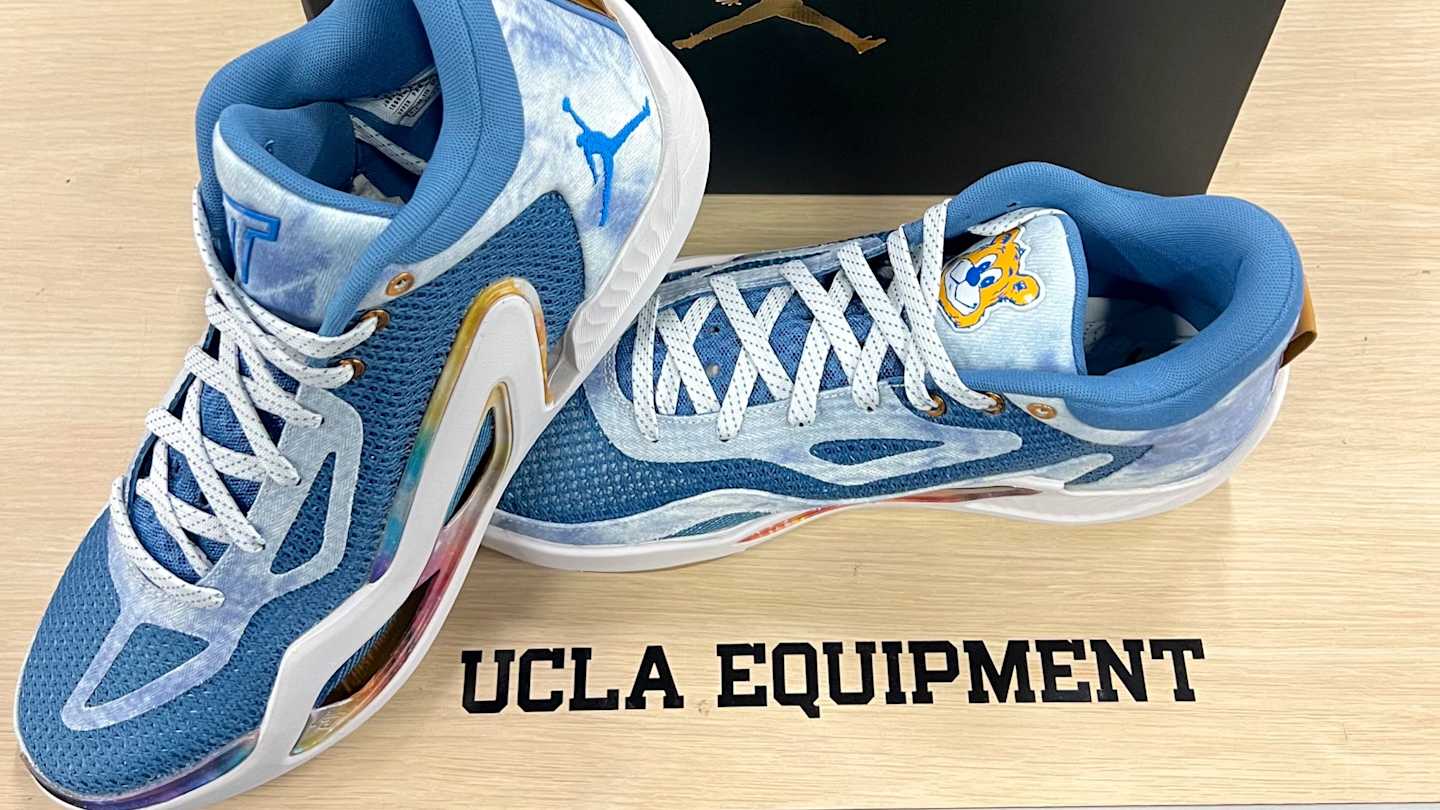 Jordan Brand Designs New Style of Jayson Tatum's Shoes for UCLA ...