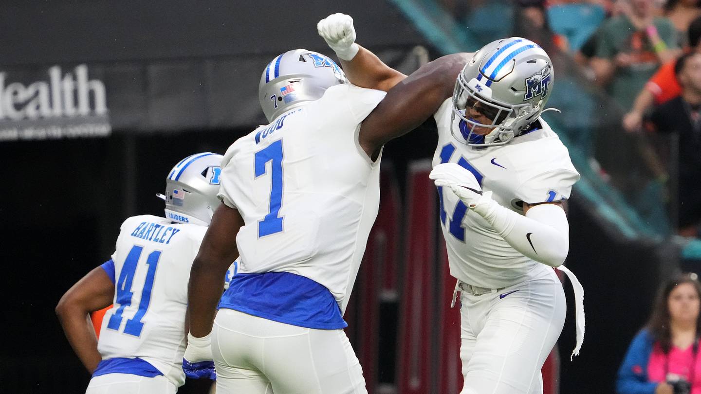 What Middle Tennessee State's Players Said About Playing No. 4 Alabama ...