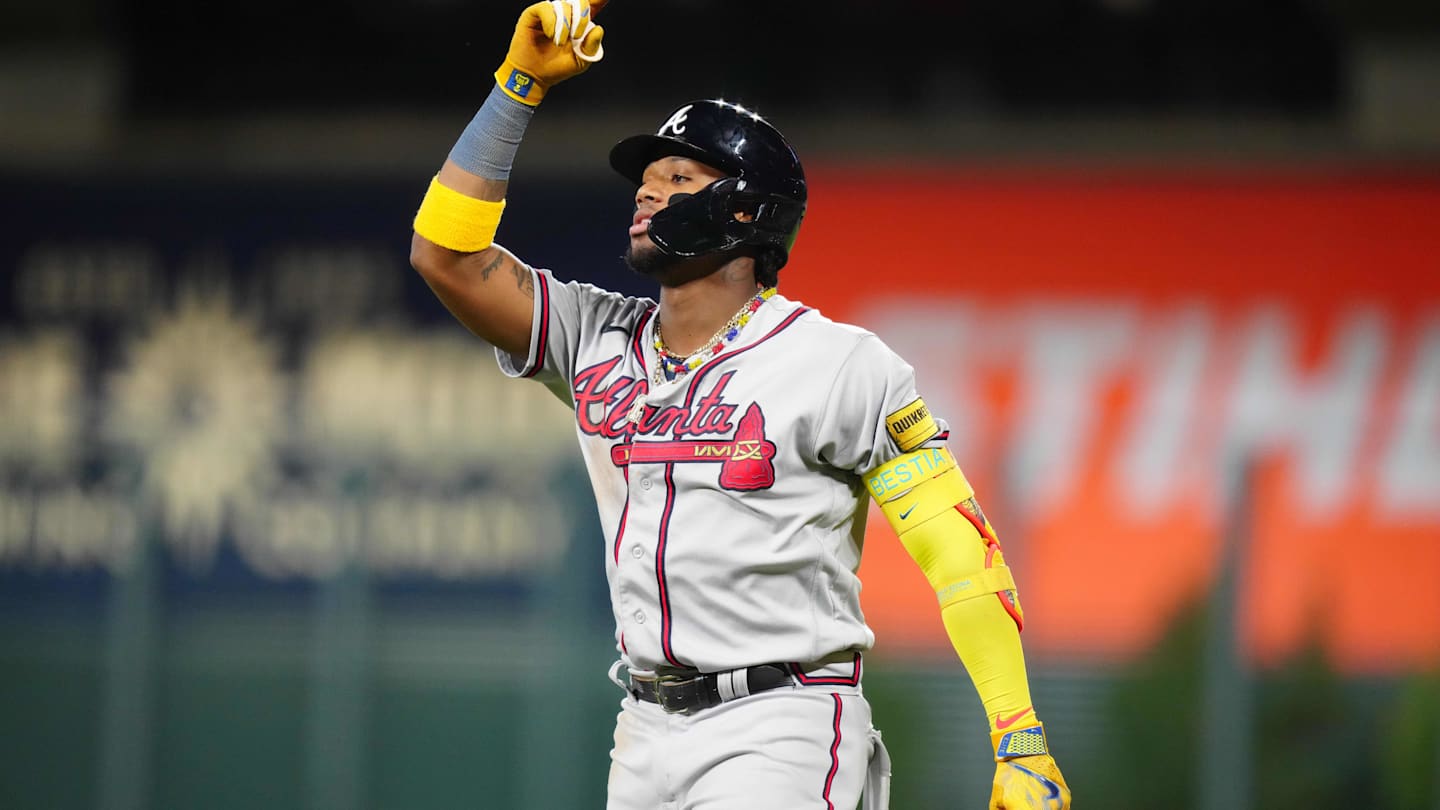 Ronald Acuña Jr returns to lineup for Atlanta's series opener against ...
