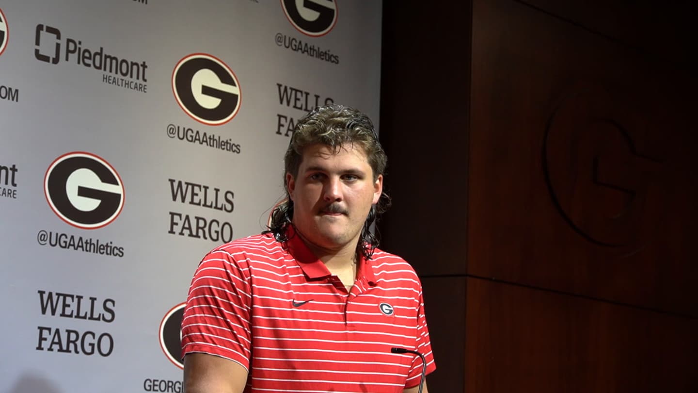 Georgia Football Offensive Tackle Tate Ratledge Preivew Matchups with ...