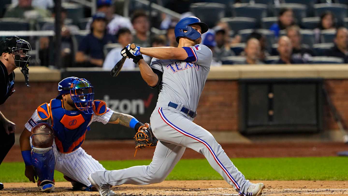 Texas Rangers Slugger Corey Seager Joins Select Group Home Run Hitters in Club History - Sports ...
