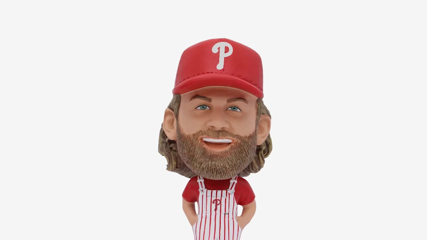 FOCO USA Launches Philadelphia Phillies Overalls Bobbleheads - Sports ...