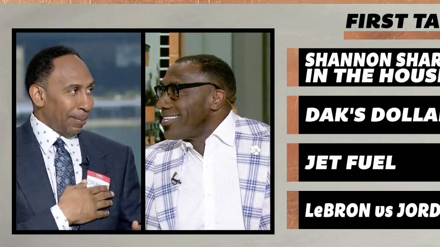 Stephen A. Smith Perfectly Trolled Shannon Sharpe After Being Called ...