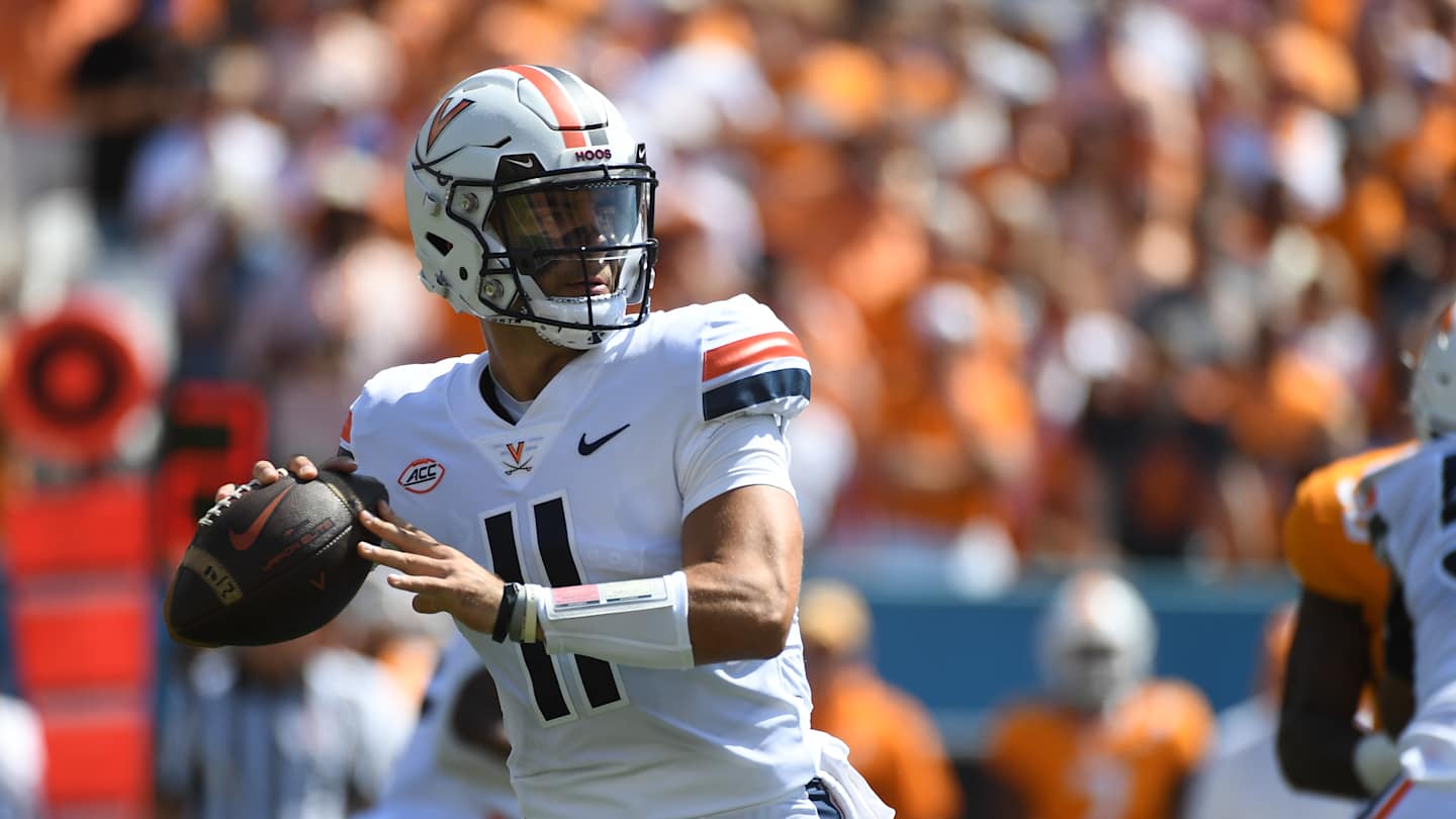 Virginia QB Tony Muskett "Day-to-Day" for JMU Game With Injured ...