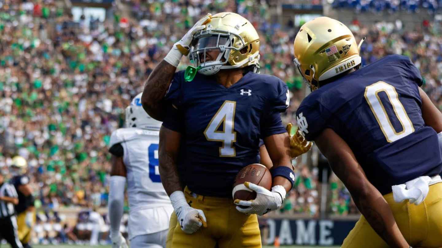 Replace and Reload: Notre Dame Has Plenty Of Options After Chris Tyree's Departure - Sports ...
