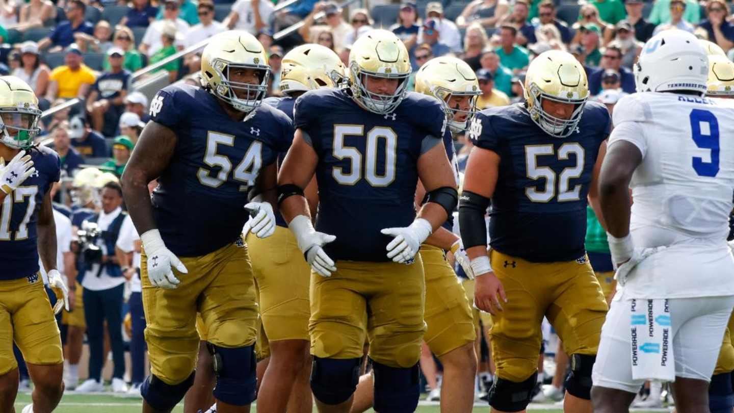 Notre Dame Offensive Line Must Thrive Against NC State - Sports ...