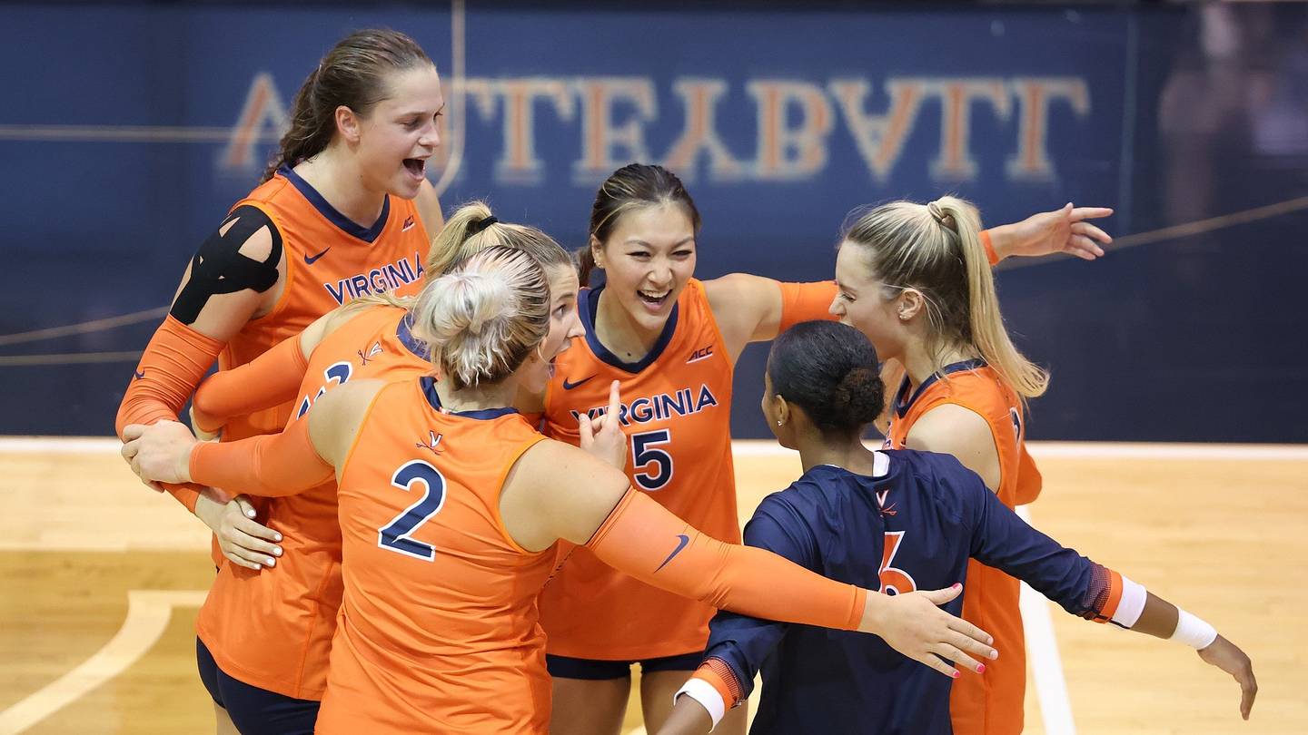 Virginia Volleyball Beats Old Dominion in Five-Set Thriller - Sports ...