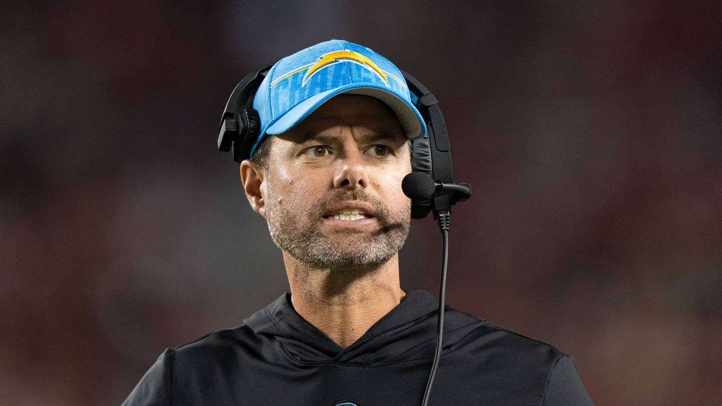 Week 1 Loss Spurs Criticism for Chargers Coach Brandon Staley - Sports ...