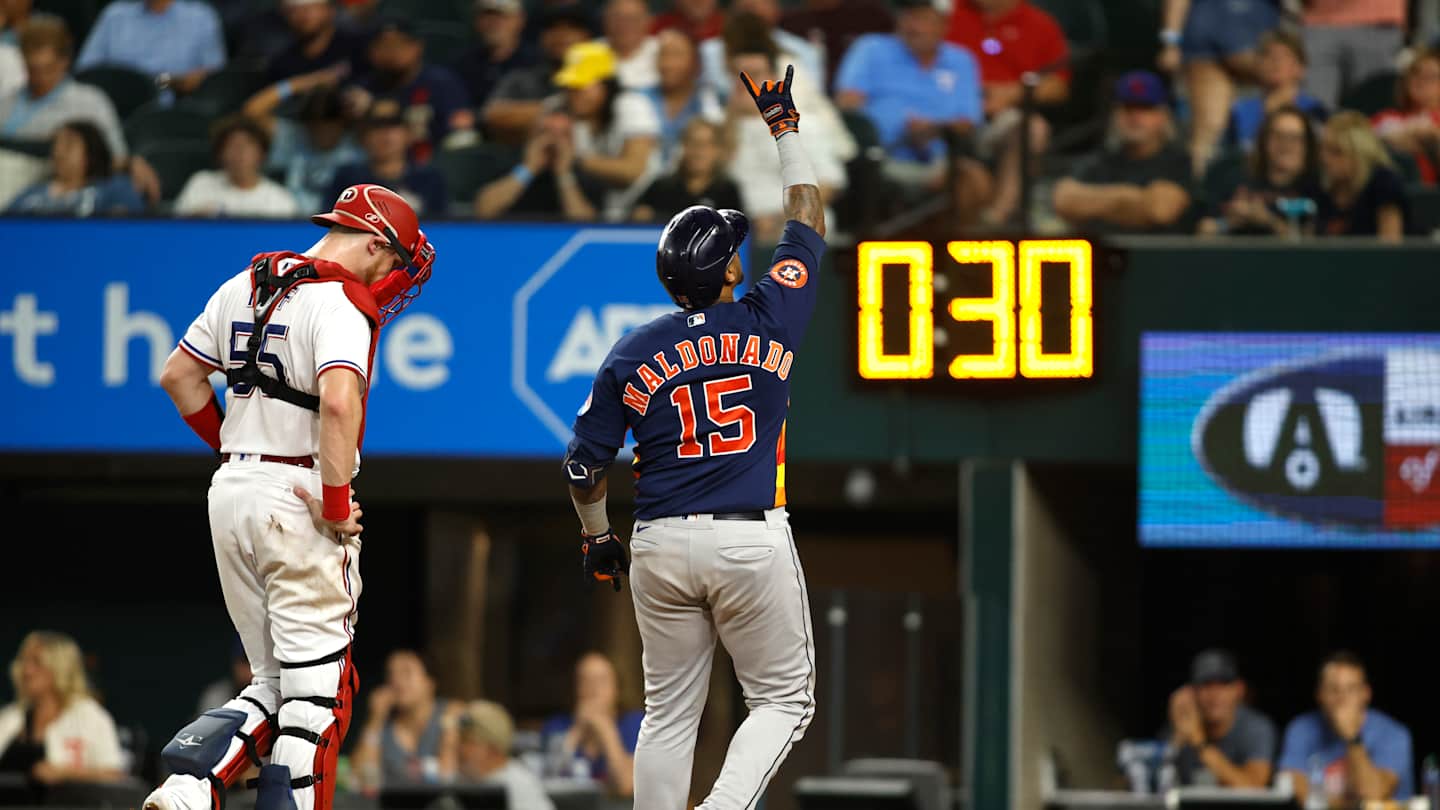 Houston Astros Ride Statement Sweep of Texas Rangers up ESPN MLB Power ...