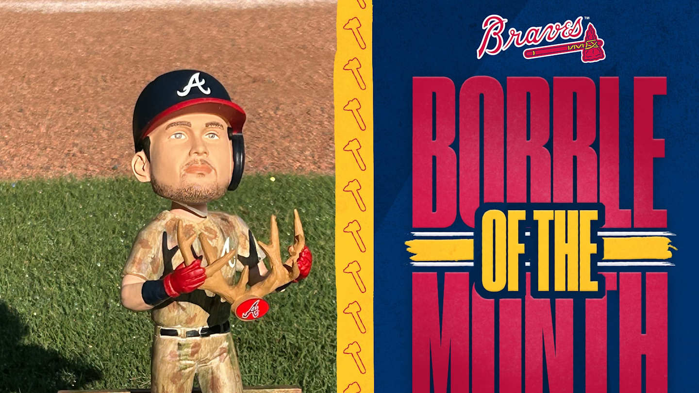 FOCO's Bobble of the Month is a hunting-themed one for Austin Riley ...