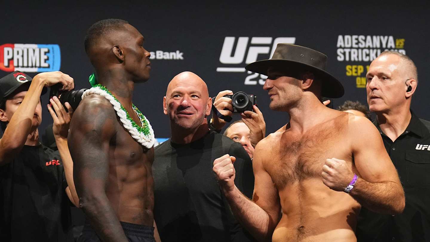 Sean Strickland Ready for Starring Role at UFC 293 - Sports Illustrated ...