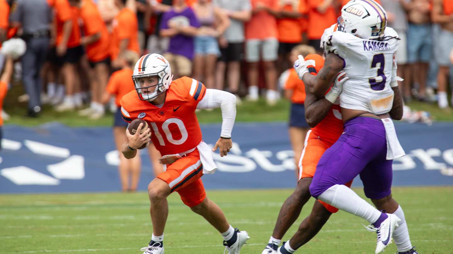 Virginia Suffers Heartbreaking 36-35 Loss to JMU - Sports Illustrated ...