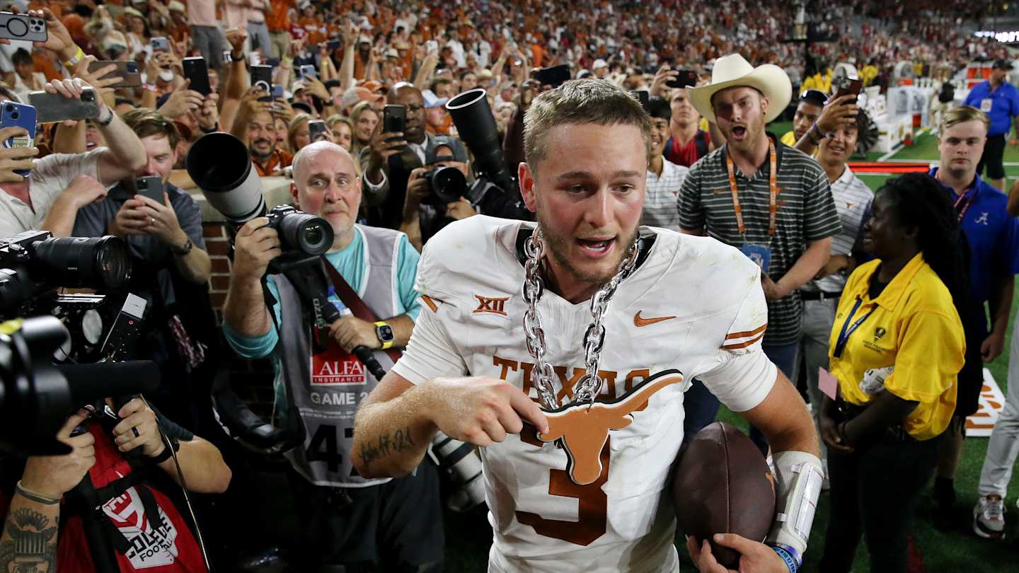 Texas Longhorns QB Quinn Ewers Named Big 12 Offensive Player of the Week - Sports Illustrated ...