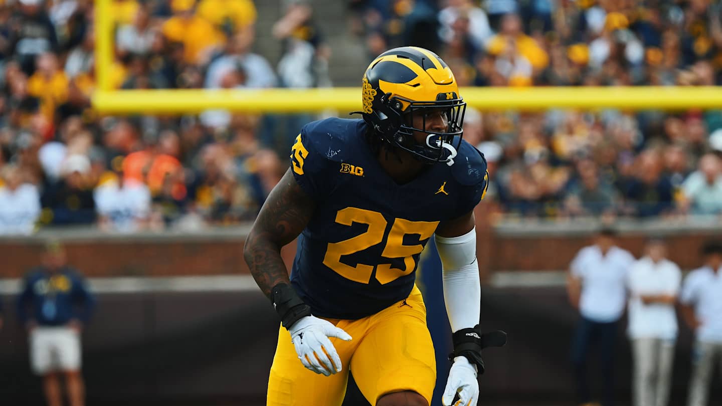 Michigan football LB Junior Colson expected to play against Alabama in ...