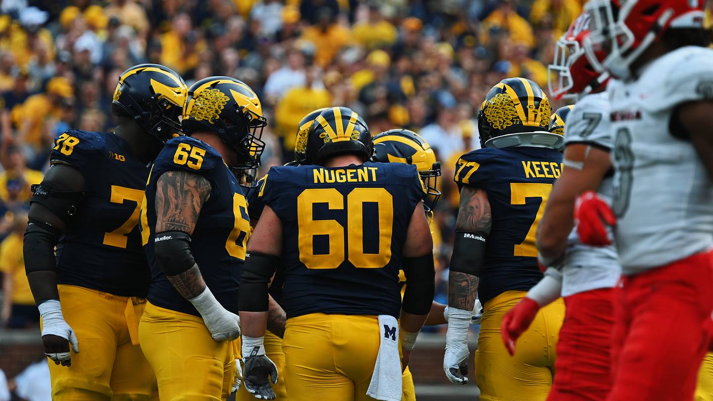 Drake Nugent is the next great Michigan football center - Sports ...