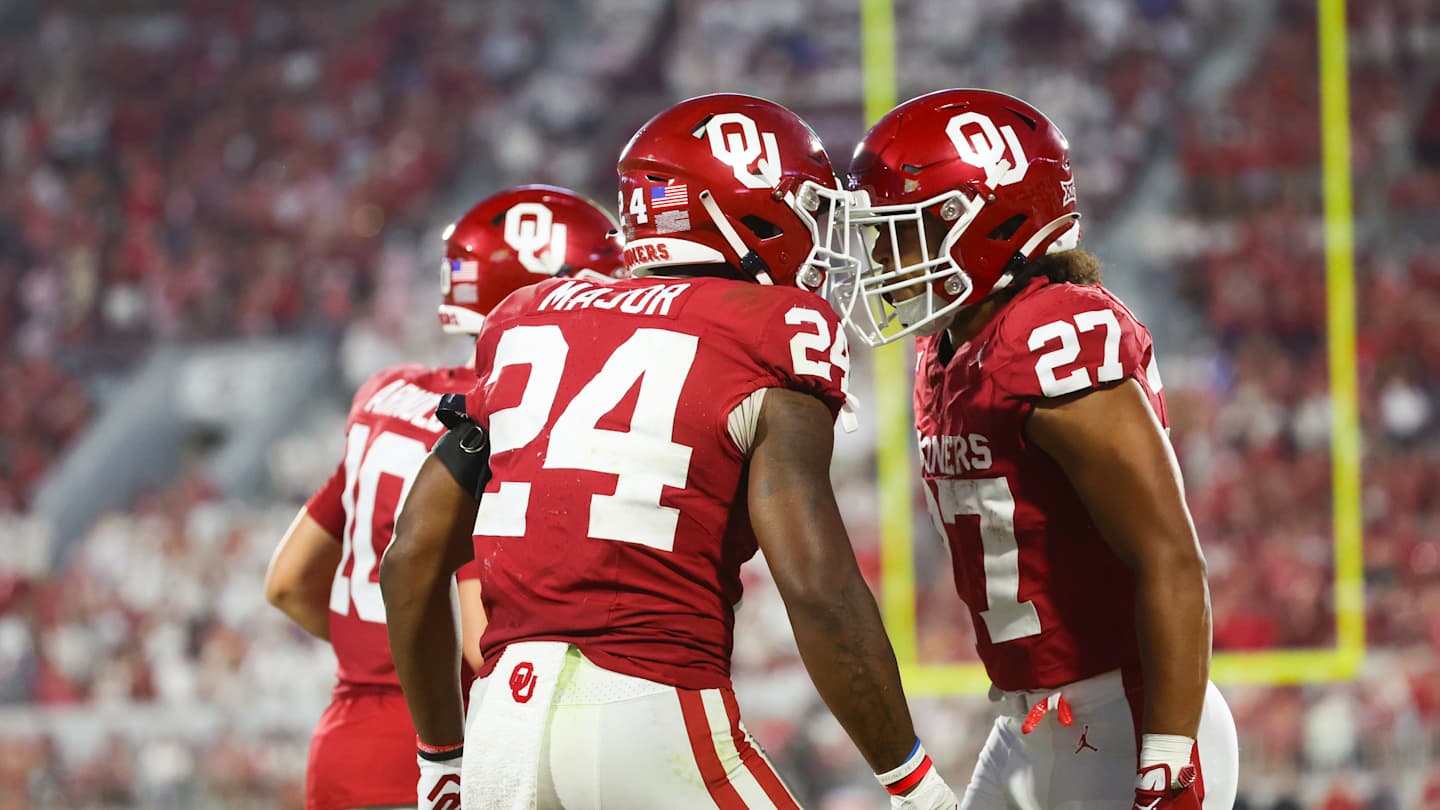 In Oklahoma's Crowded Running Back Room, Patience Paying Off For Marcus ...