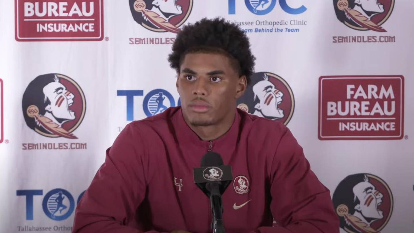 FSU WR Keon Coleman Recaps First Game In Doak Campbell Stadium, Crazy ...