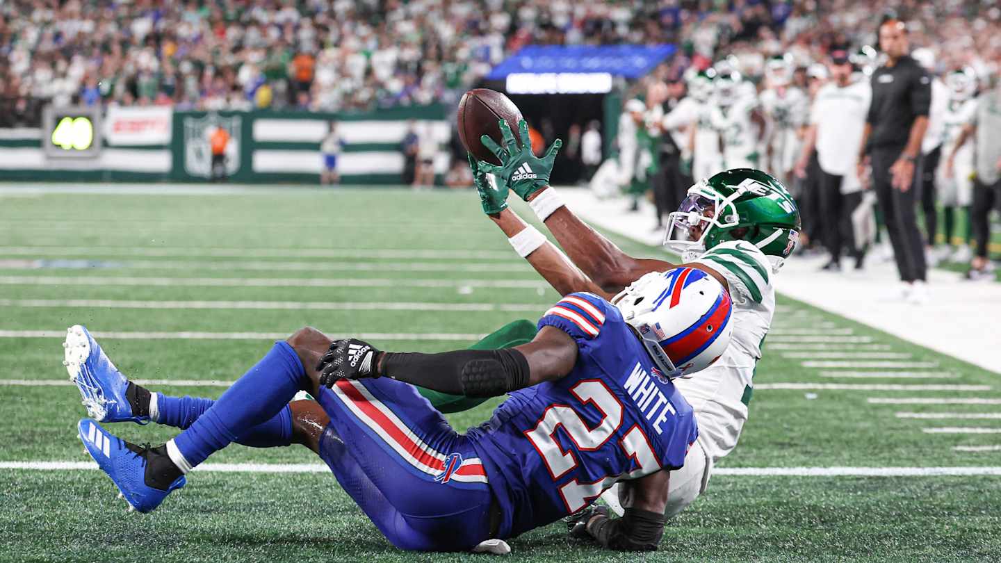 Zach Wilson Shows All the Love for Garrett Wilson’s TD Grab in Jets Win ...