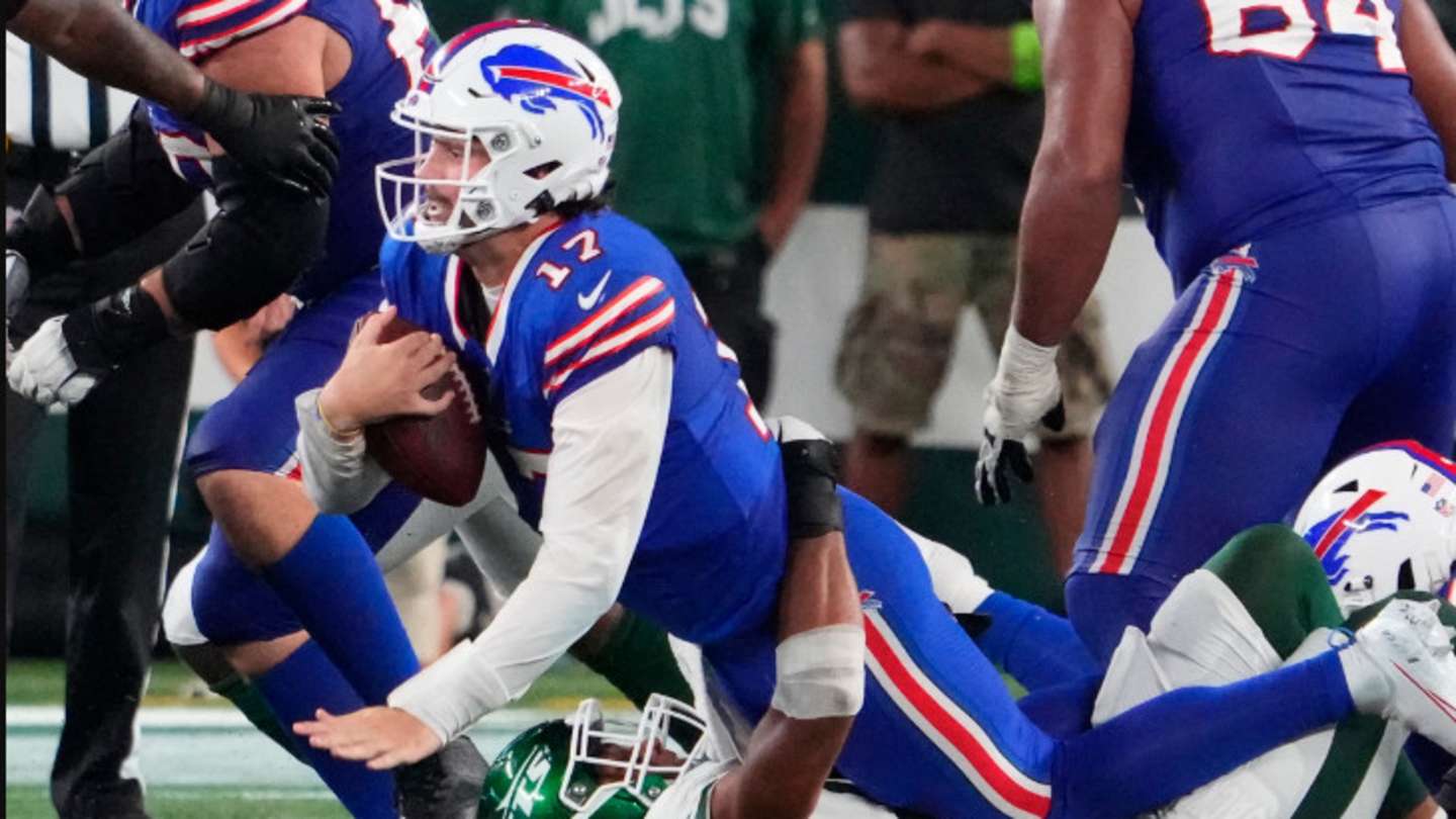 Josh Allen at 17 MPH: Buffalo Bills Quarterback Sets TD Speed Record - Sports Illustrated ...