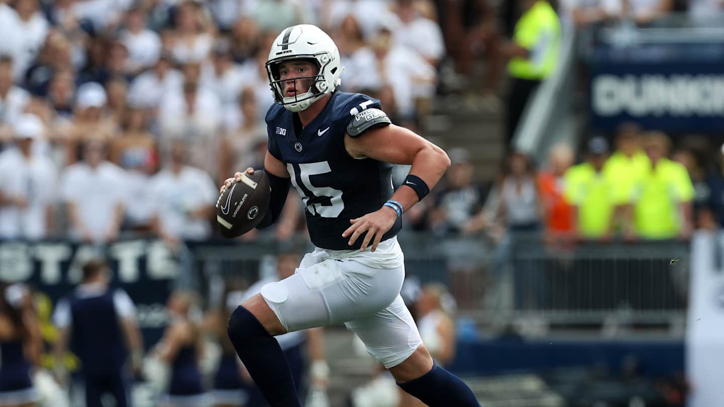 Penn State Quarterback Drew Allar to Make His First Road Start at ...