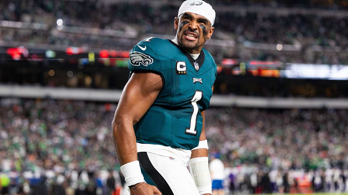 Jalen Hurts Addresses Heated Sideline Exchange With A.J. Brown After Eagles Win - Sports Illustrated