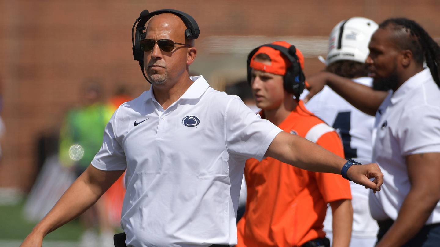 Penn State Football Coach James Franklin Knows What to Expect From Iowa ...