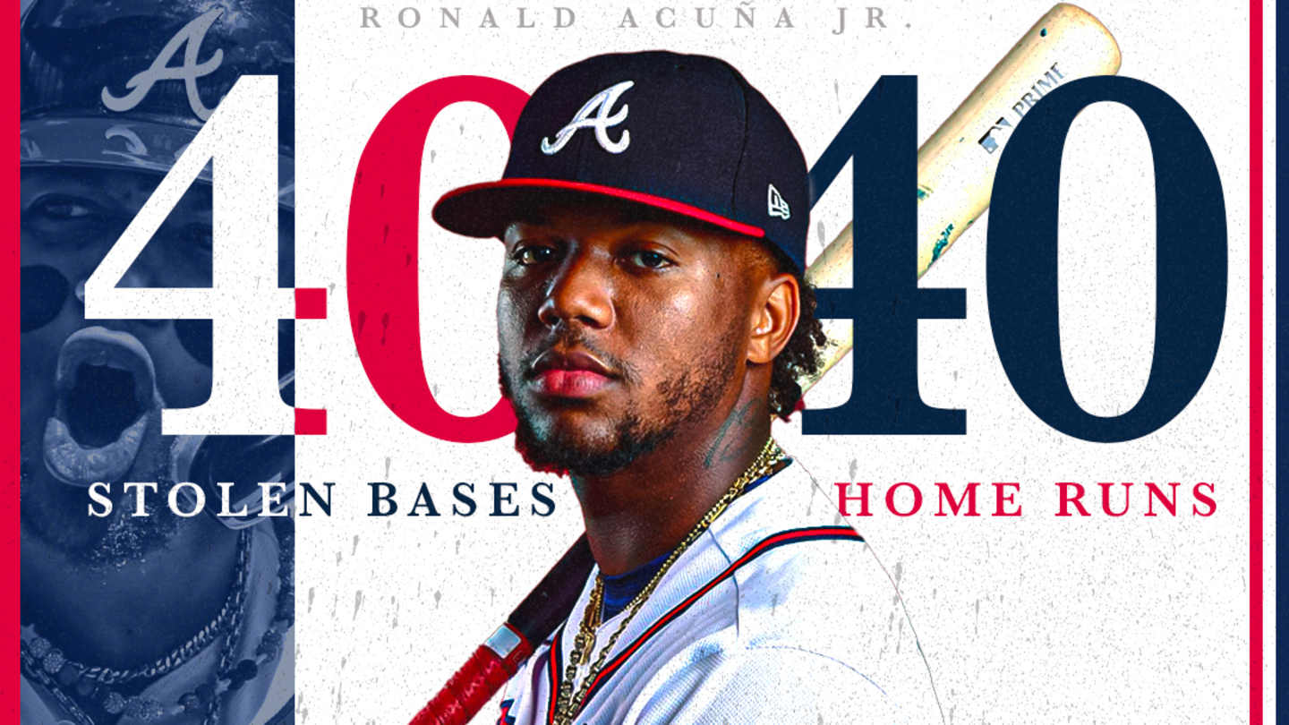 BREAKING: Ronald Acuña Jr has just fifth 40/40 season in Major League Baseball history - Sports ...