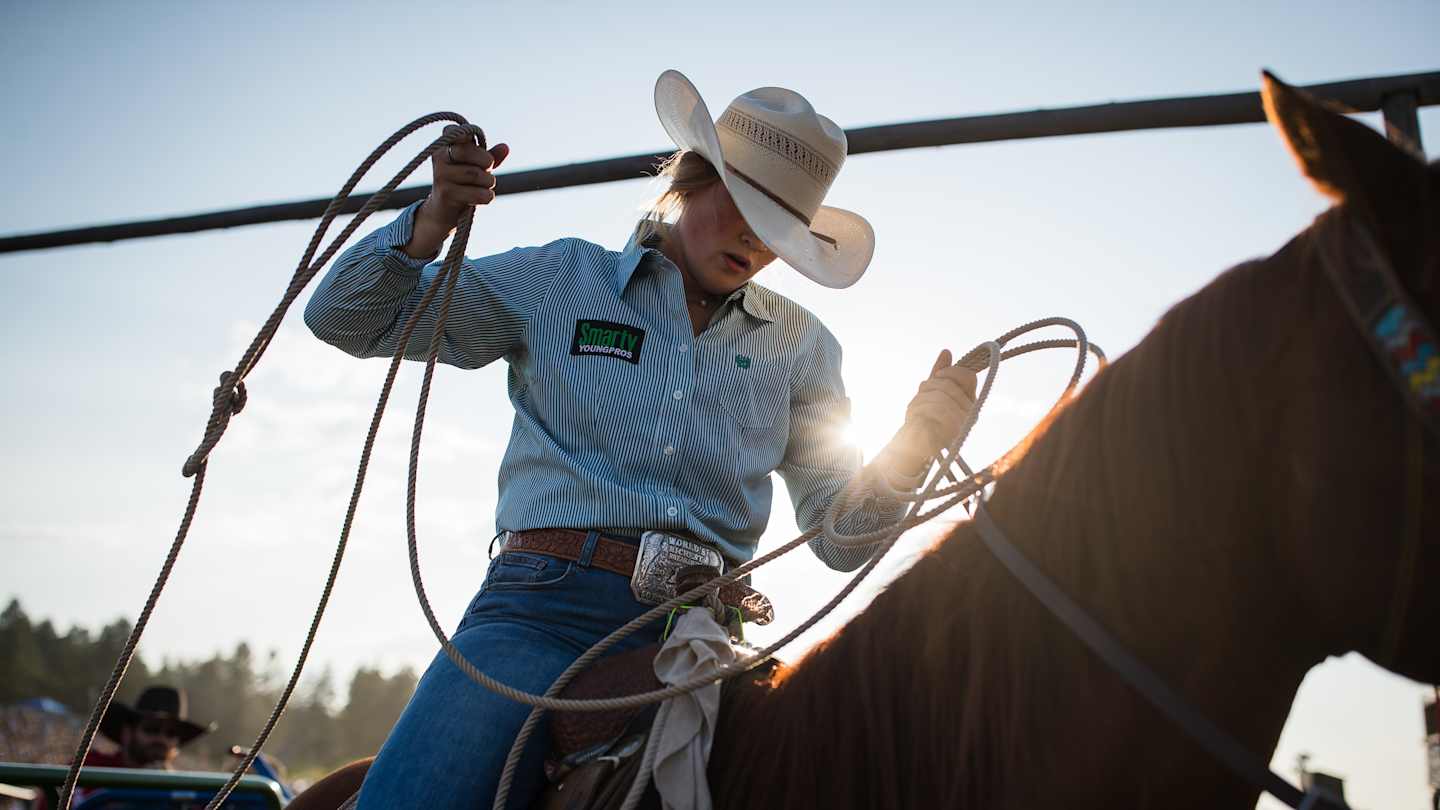 WPRA Breakaway Roper Bailey Patterson Dominates PRCA Columbia River ...