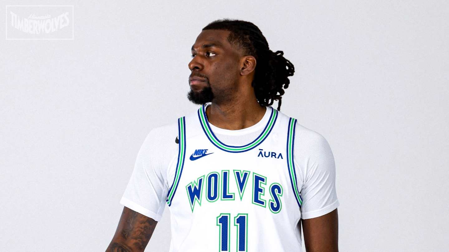 Wolves bring back original white uniforms, matching court and logo ...